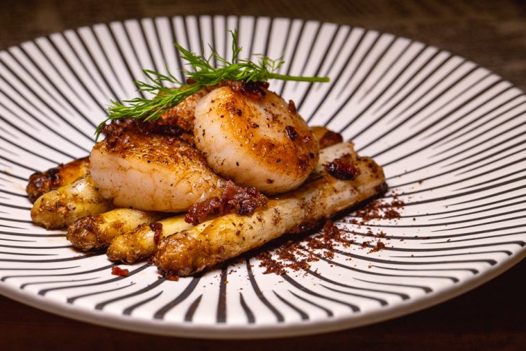 Seafood Recipes: Arctic Char, Scallops, Mussels - NOMFLUENCE