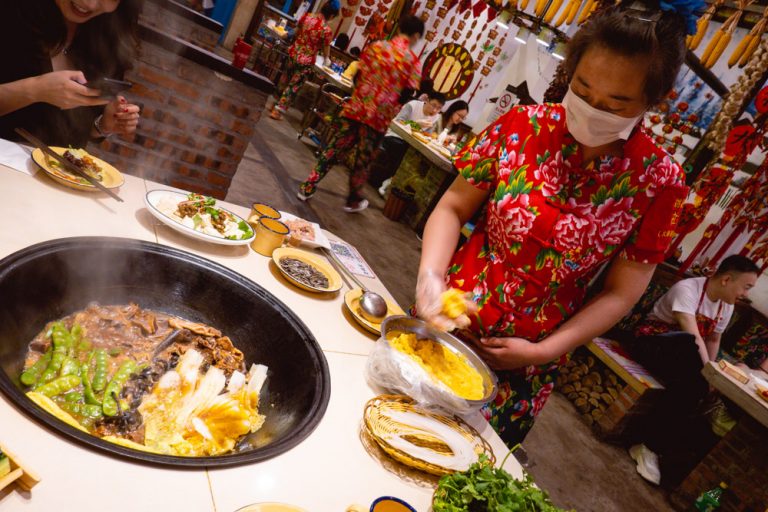 Chinese Food in Shanghai: Dongbei Iron Pot Stew at Yao Ji 姚稷大铁锅 ...