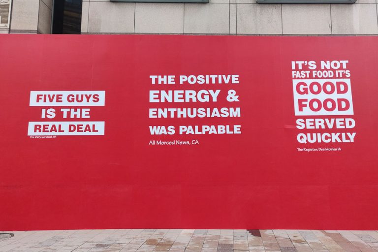 FIVE GUYS Opens in Shanghai April/May 2021 – Nomfluence