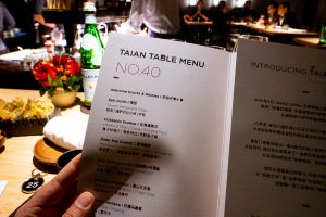 Michelin 3-Star Taian Table Shanghai: 40 Menus To Date - NOMFLUENCE